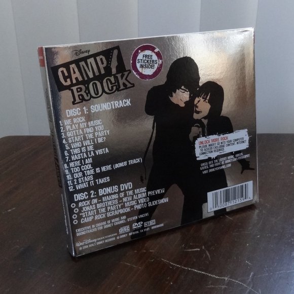 Disney | Media | Disney Camp Rock Soundtrack Cd Dvd Collectors Edition ...
